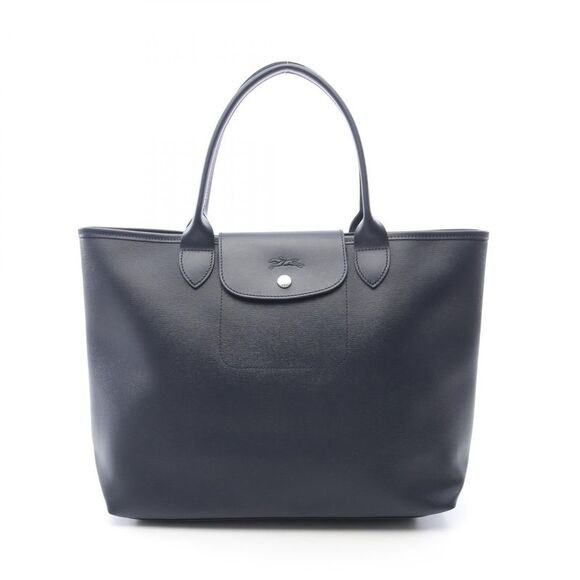 Longchamp | Bags | Longchamp Le Pliage City Pvc Coated Canvas Leather ...